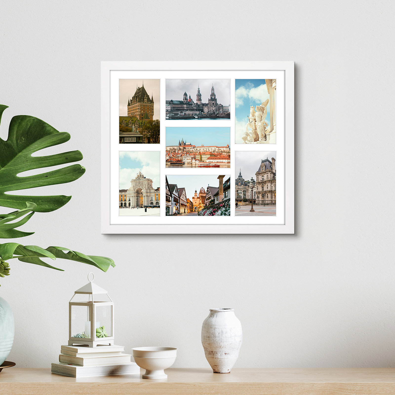 Ebern Designs Chyleen Solid Wood Collage Picture Frame | Wayfair