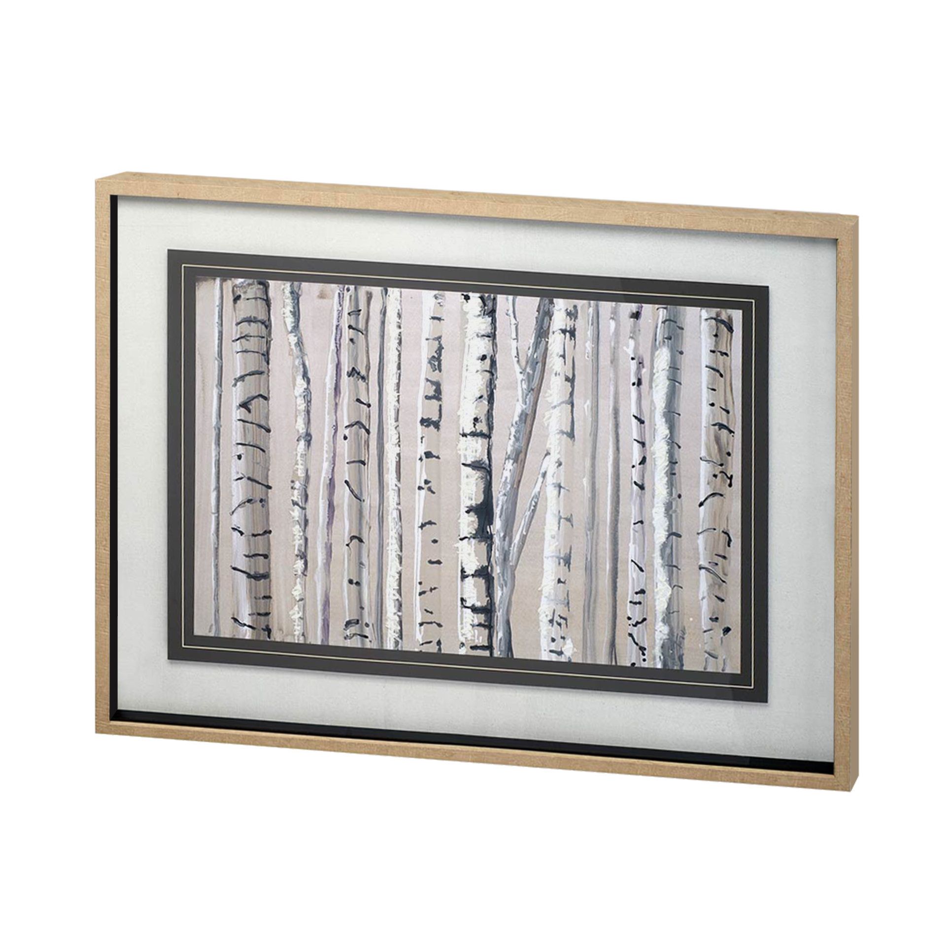 Loon Peak® West Coast Birch 1 Framed On Paper Print | Wayfair