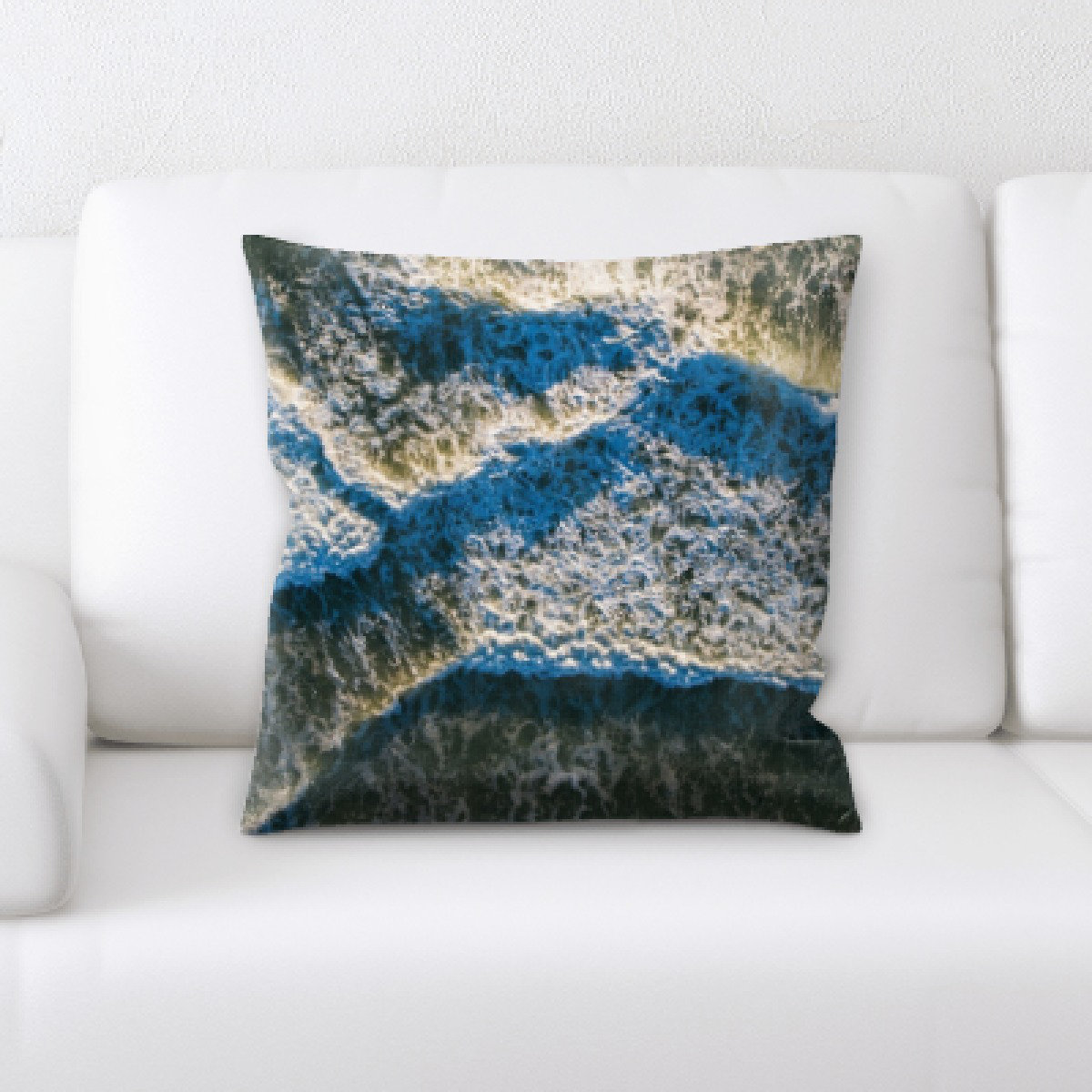 Rug Tycoon Flat Aerial Shots Throw Pillow | Wayfair