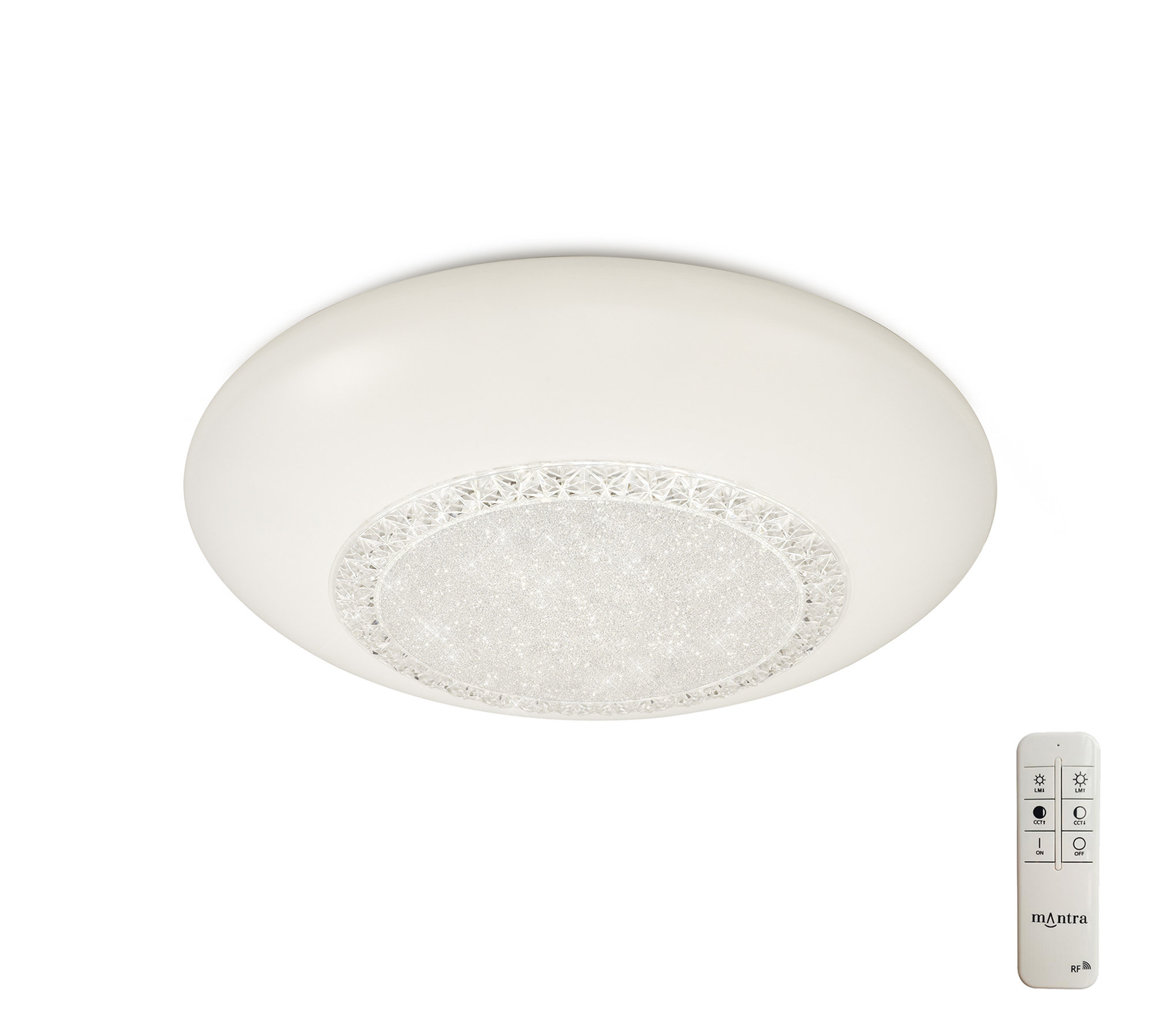 Mantra Fusion Opera 1-Light 41cm LED Flush Mount | Wayfair.co.uk
