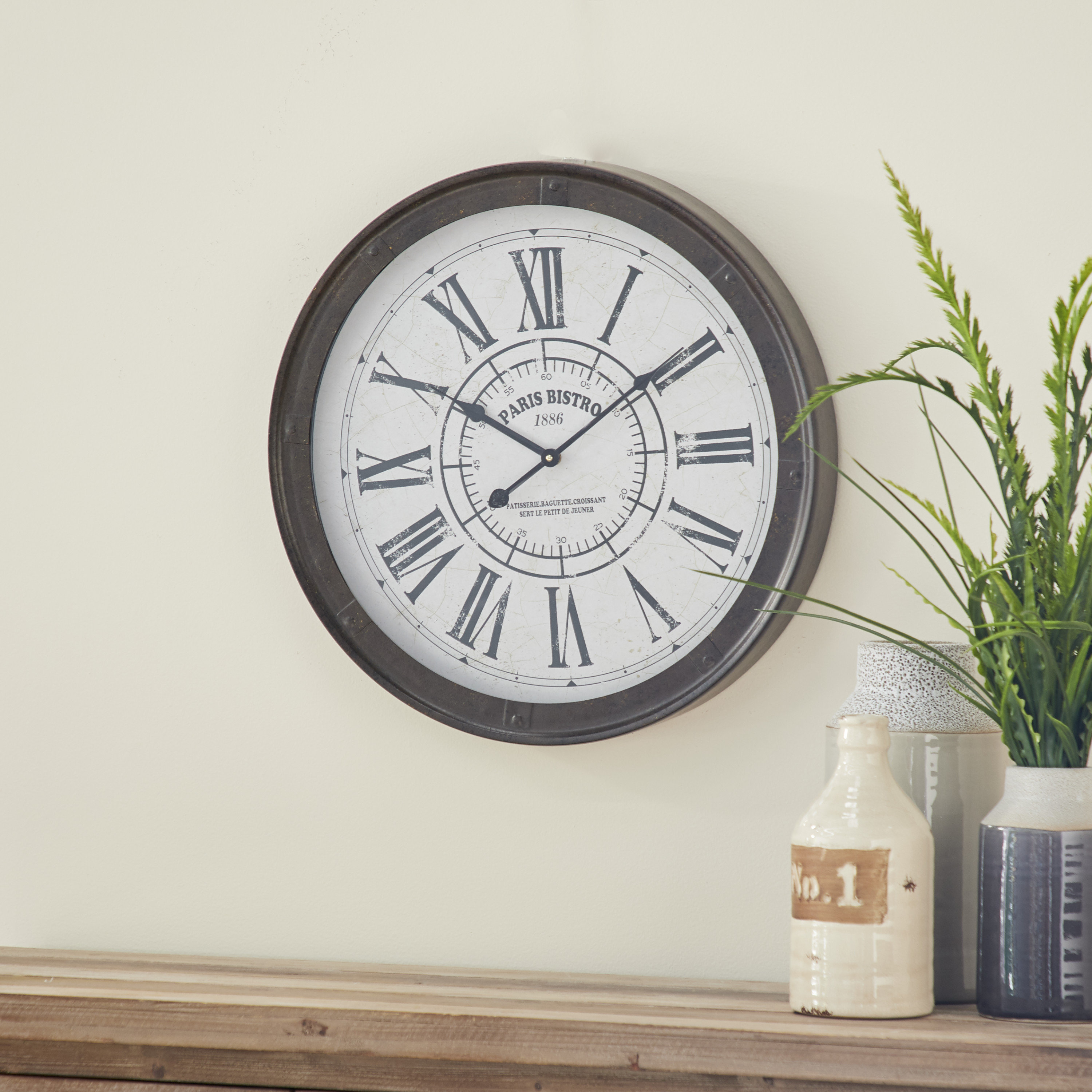 17 Stories Hart 20" Wall Clock | Wayfair