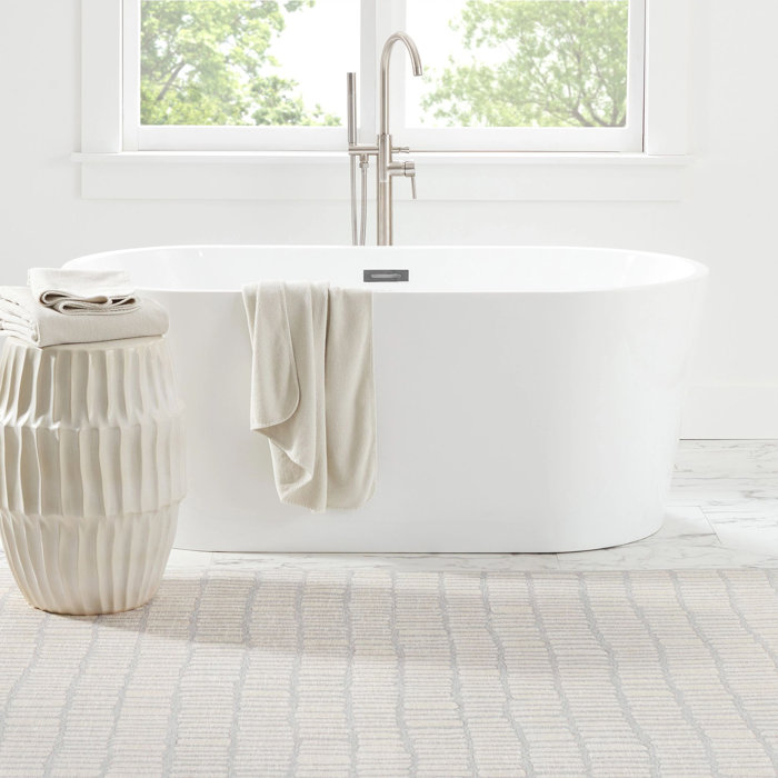 Dash and Albert Rugs Roark Ivory Machine Washable Rug & Reviews | Wayfair