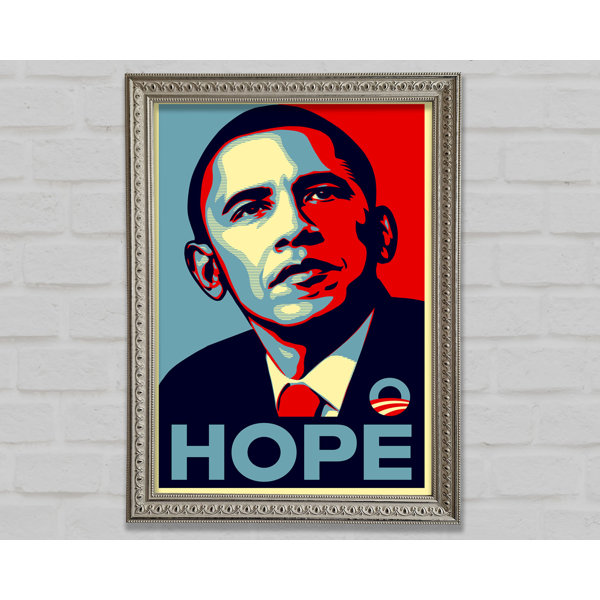 Bright Star Obama Hope - Single Picture Frame Art Prints | Wayfair.co.uk