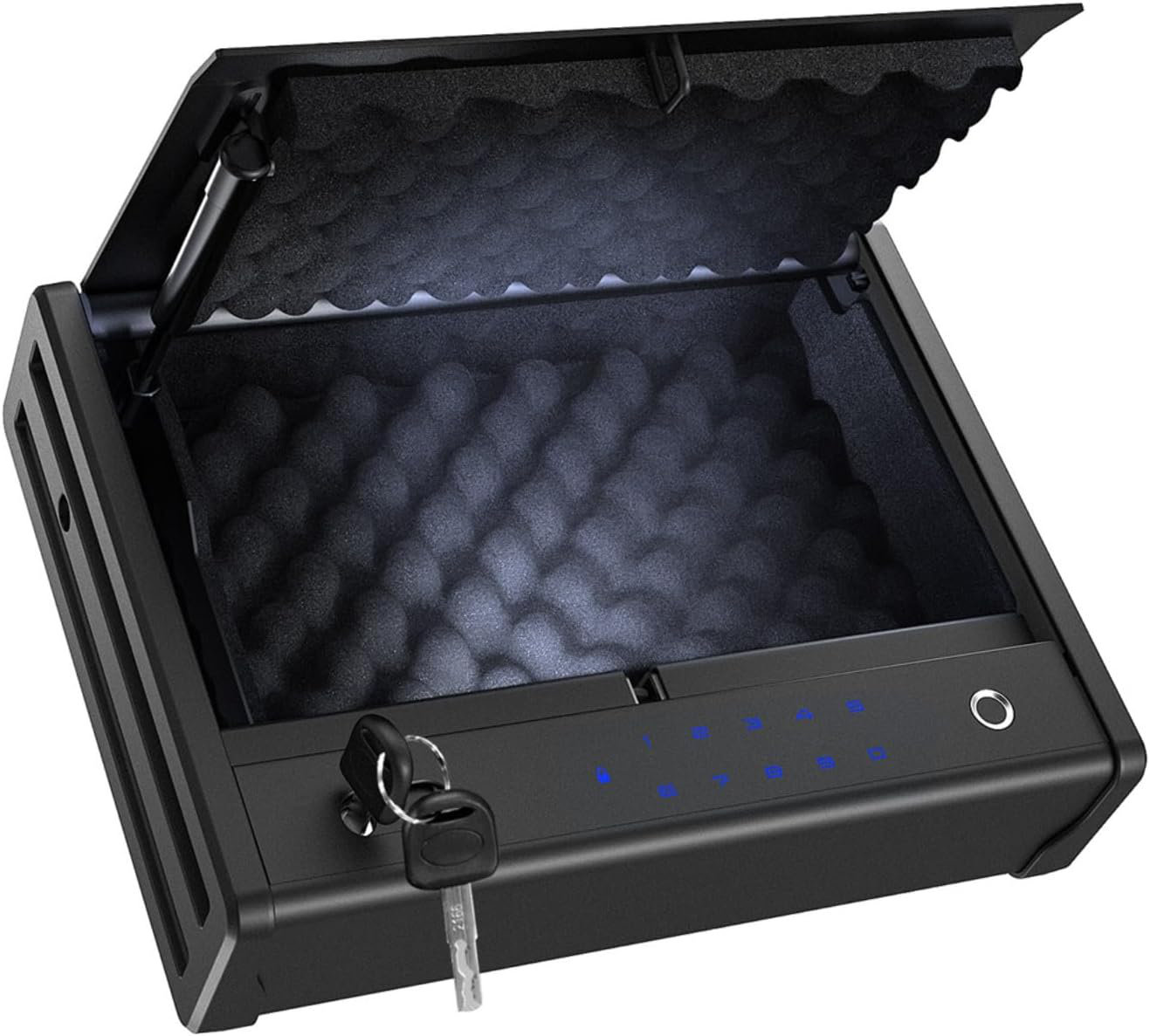 Blacksmith Gun Safe Lock, High Precision Fingerprint Pistol Secure with ...