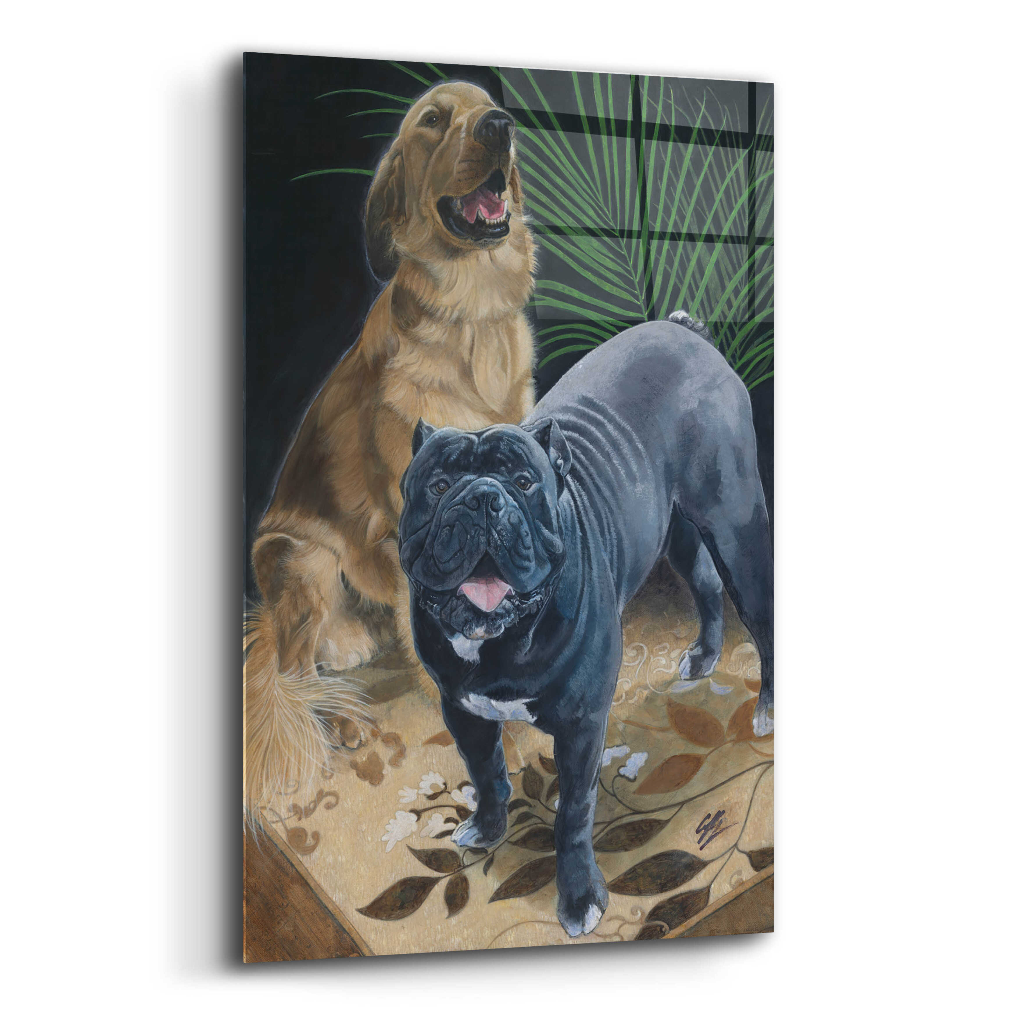 Red Barrel Studio® 'Elliot And Gus' By Durwood Coffey, Acrylic Glass ...