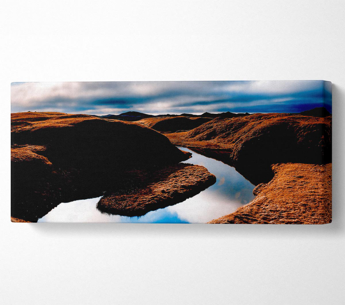 Union Rustic Small River Island - Wrapped Canvas Art Prints | Wayfair.co.uk