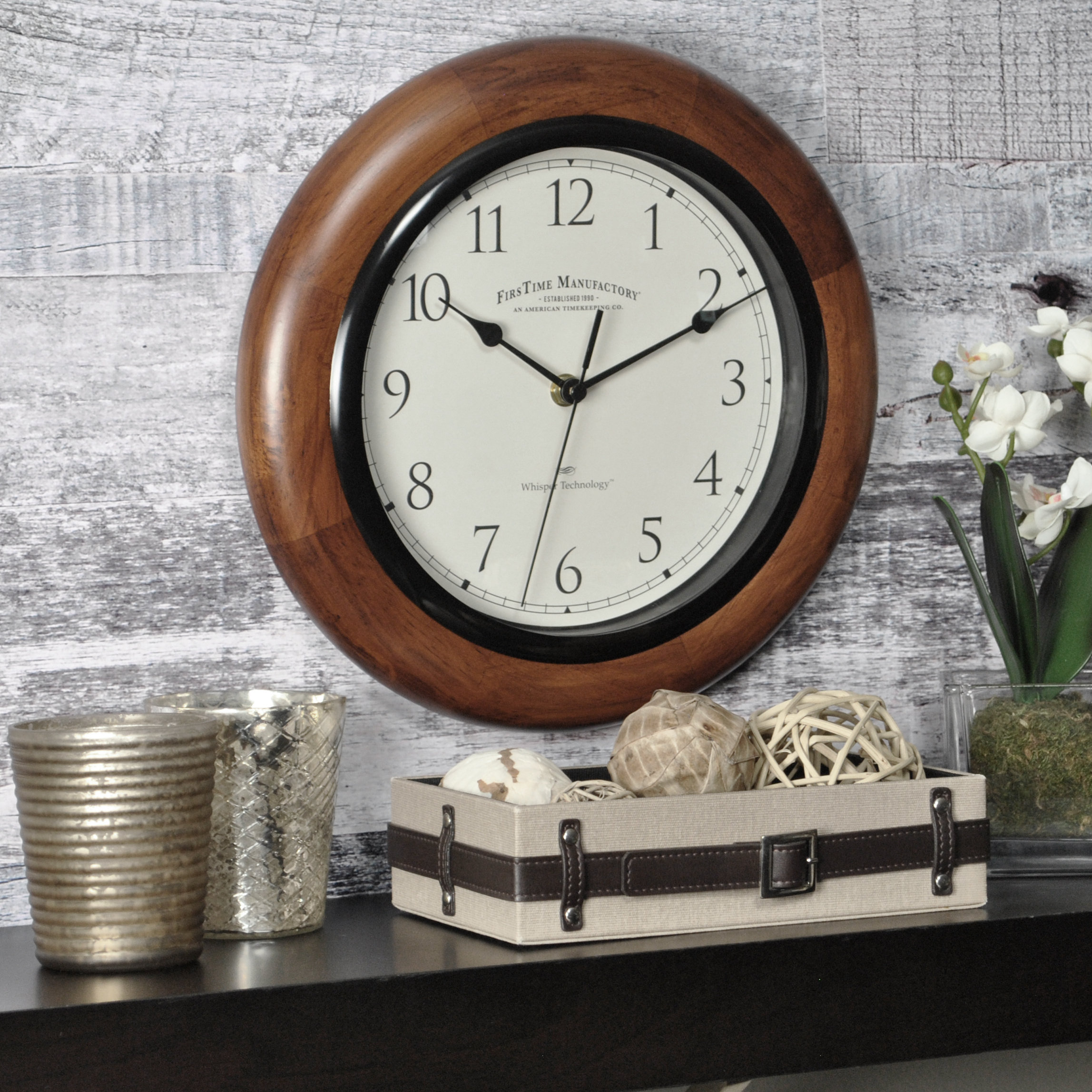 Winston Porter Gunson 11.5" Wall Clock & Reviews - Wayfair Canada