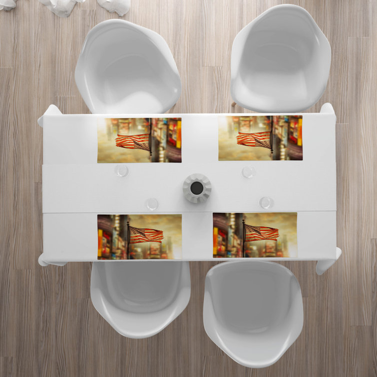 Bless international Polyester Cities & Maps Rectangle Placemat ...