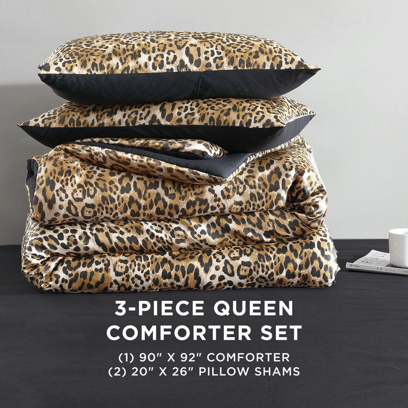 cheetah bedding single
