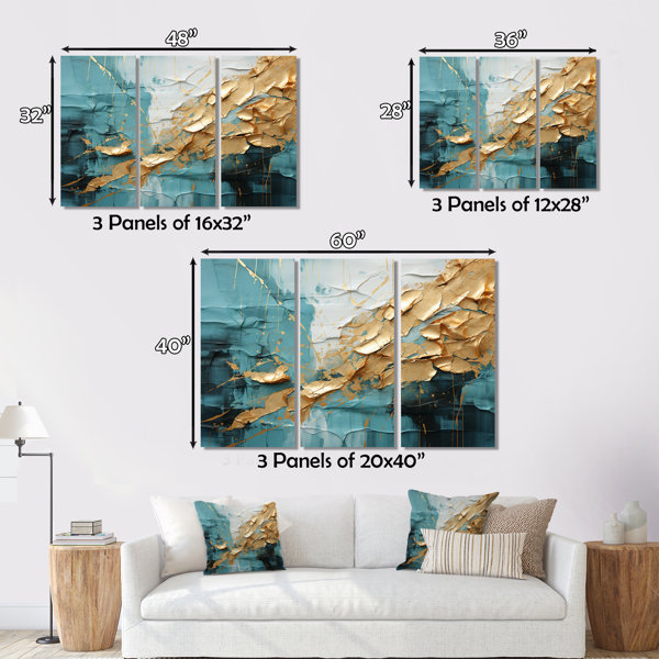 Wrought Studio™ Transcendent Textures II - Abstract Collages Canvas Art ...