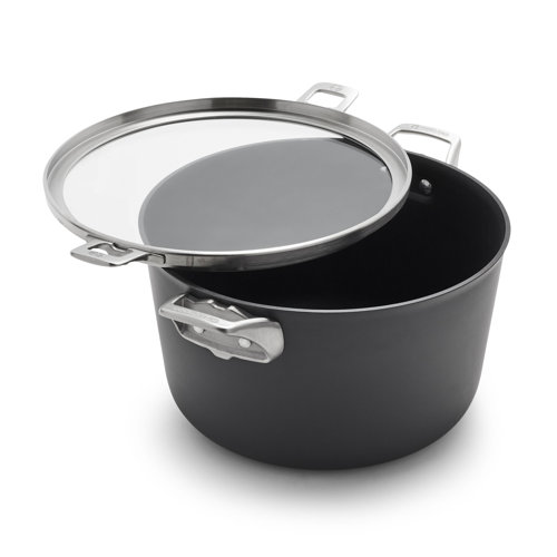 Calphalon Premier Space-Saving Hard-Anodized Nonstick 12 Qt. Stock Pot ...