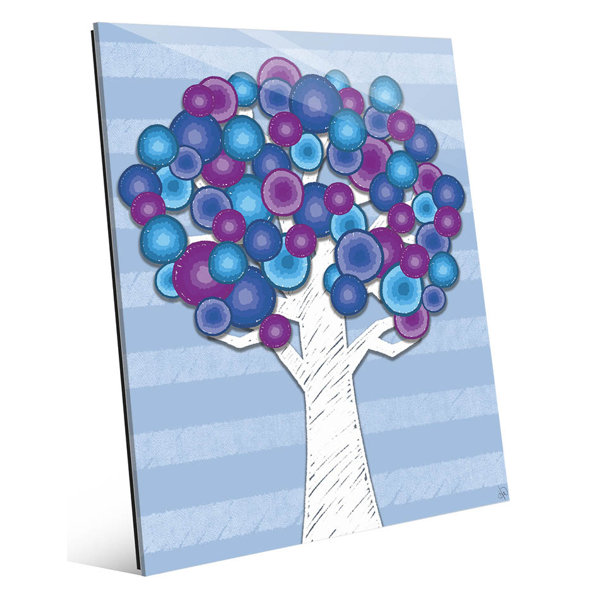 Click Wall Art " Crayon Tree " by Click Wall Art Exclusive Designer ...