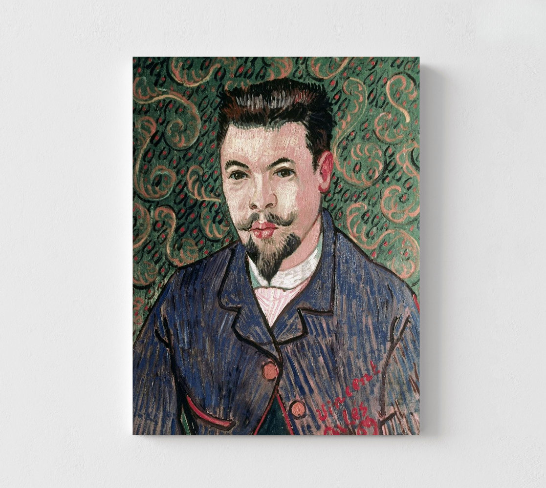 WeFrameArt Portrait Of Doctor Felix Rey By Vincent Van Gogh, Doctor ...