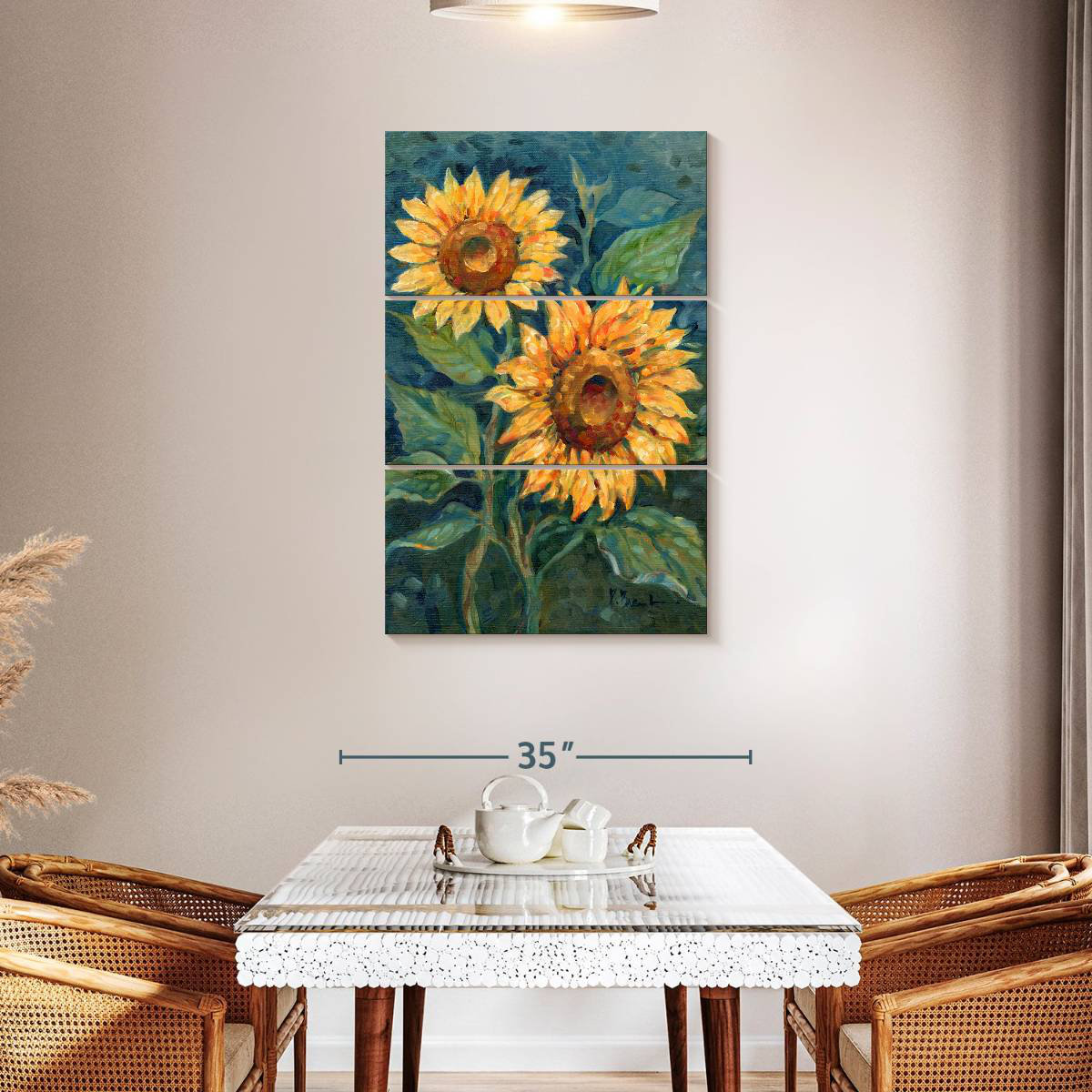 Lark Manor™ Harnek Impressions Of Sunflowers II | Wayfair