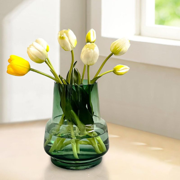 Ivy Bronx Gullickson Glass Table Vase | Wayfair