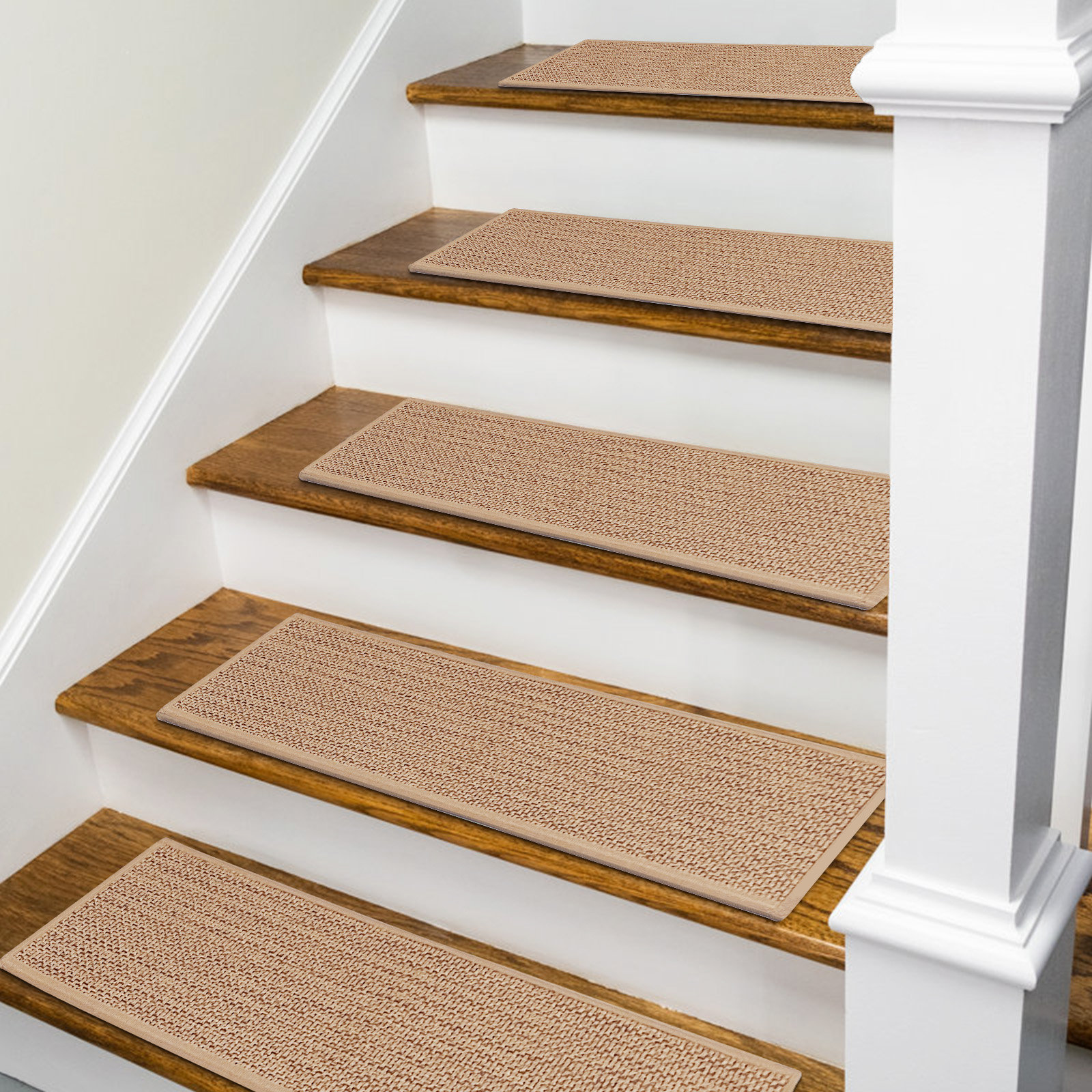 Highland Dunes Robinswood Non-Slip Stair Tread (Set Of 4) & Reviews ...