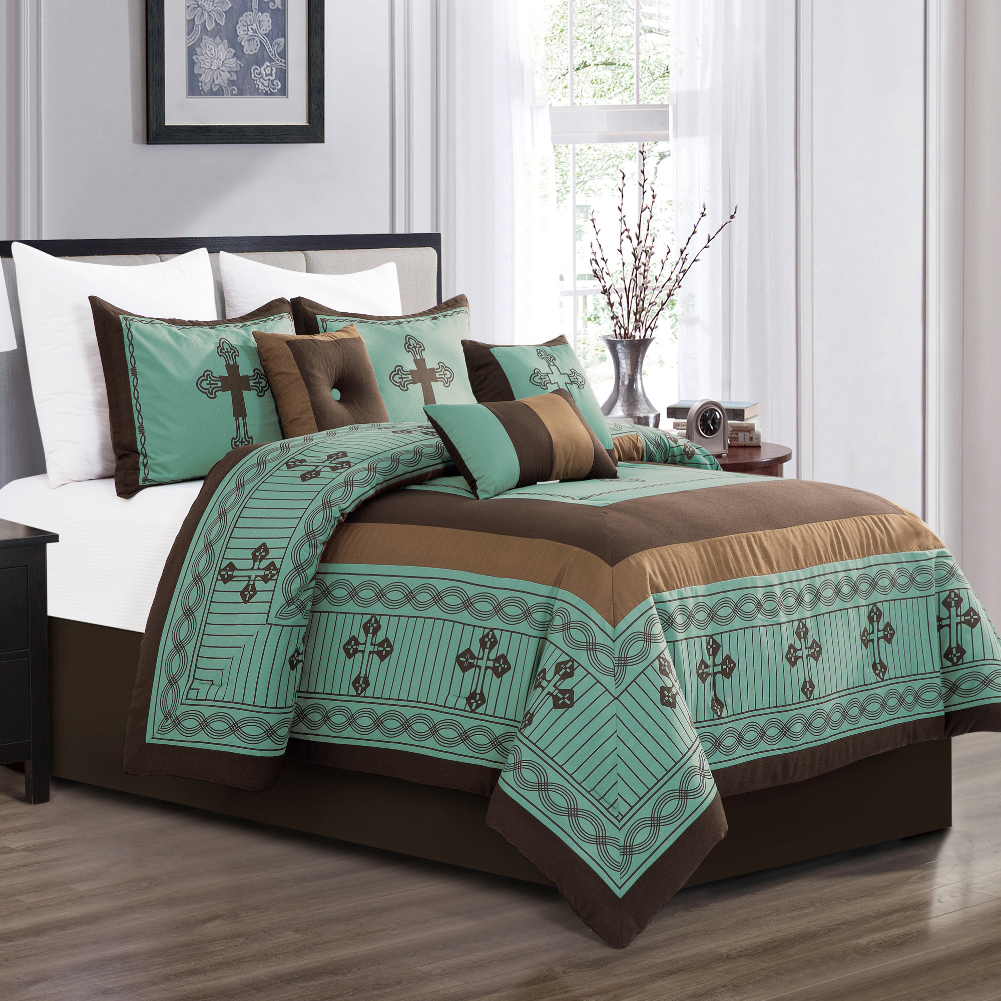ESCA Western Cross Comforter Set & Reviews | Wayfair