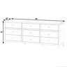 Joss & Main Celine 84" 9-Drawer Dresser & Reviews | Wayfair