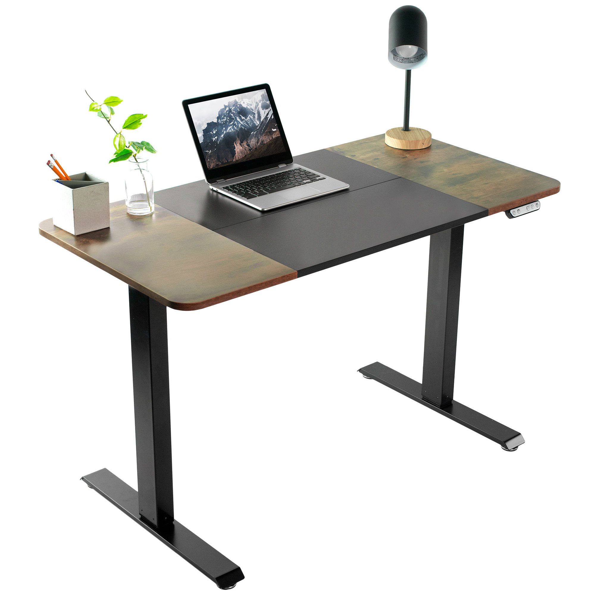 VIVO 47" x 24" Electric Sit Stand Desk (DESK-E144BN series) | Wayfair
