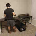 Inbox Zero Double Computer Desk & Reviews | Wayfair