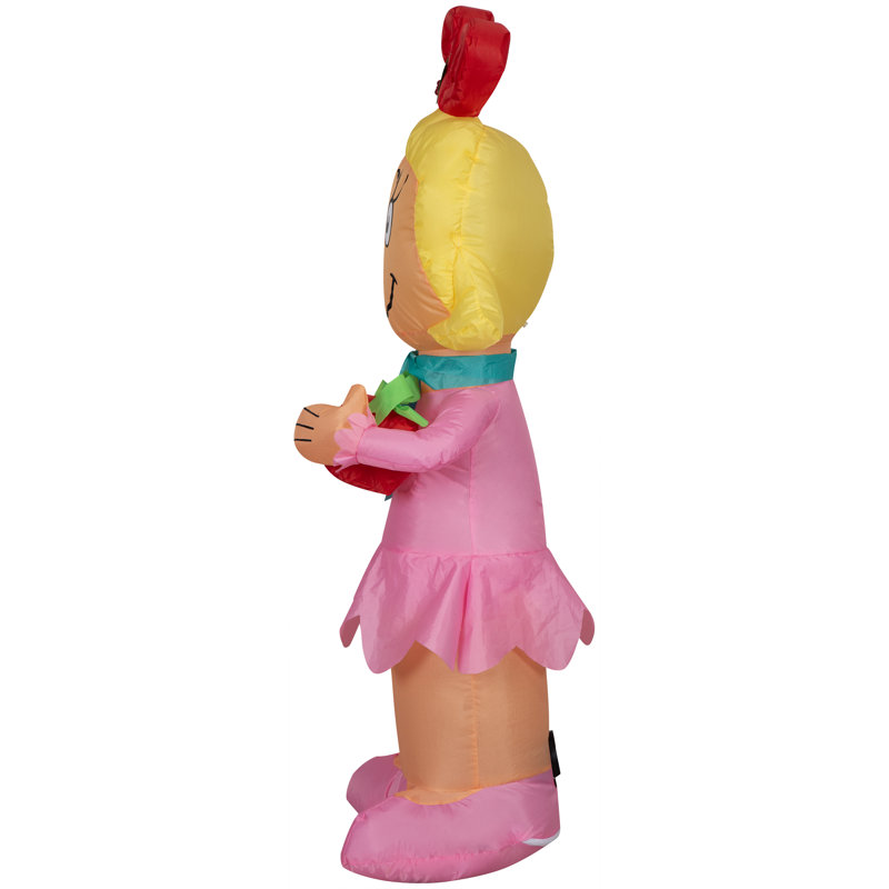 Gemmy Industries Christmas Inflatable Cindy Lou Who | Wayfair