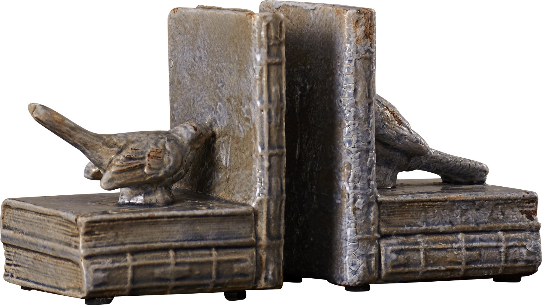 Millwood Pines Enassiri Bookends "& Reviews" | Wayfair