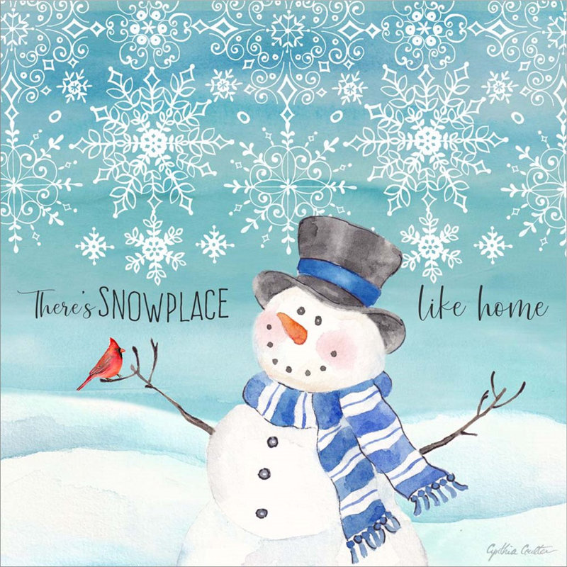 The Holiday Aisle® Snow Lace VI by Cynthia Coulter - on | Wayfair