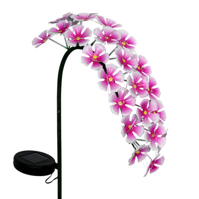 Exhart Metal Plants & Flowers Garden Stake - Solar Powered & Reviews ...