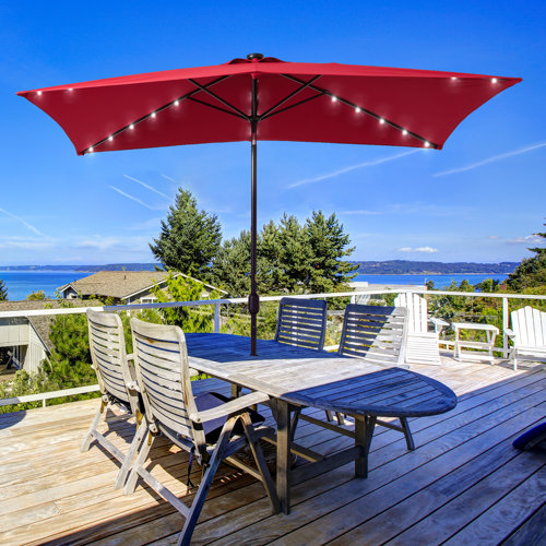 Wayfair | Lighted Patio Umbrellas You'll Love in 2023