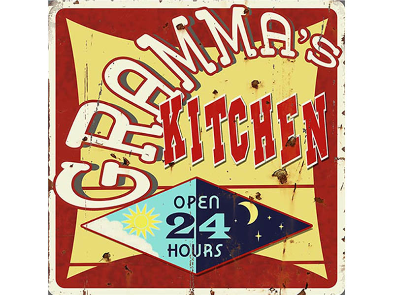 Winston Porter Gramma's Kitchen - Unframed Graphic Art Print on Metal ...