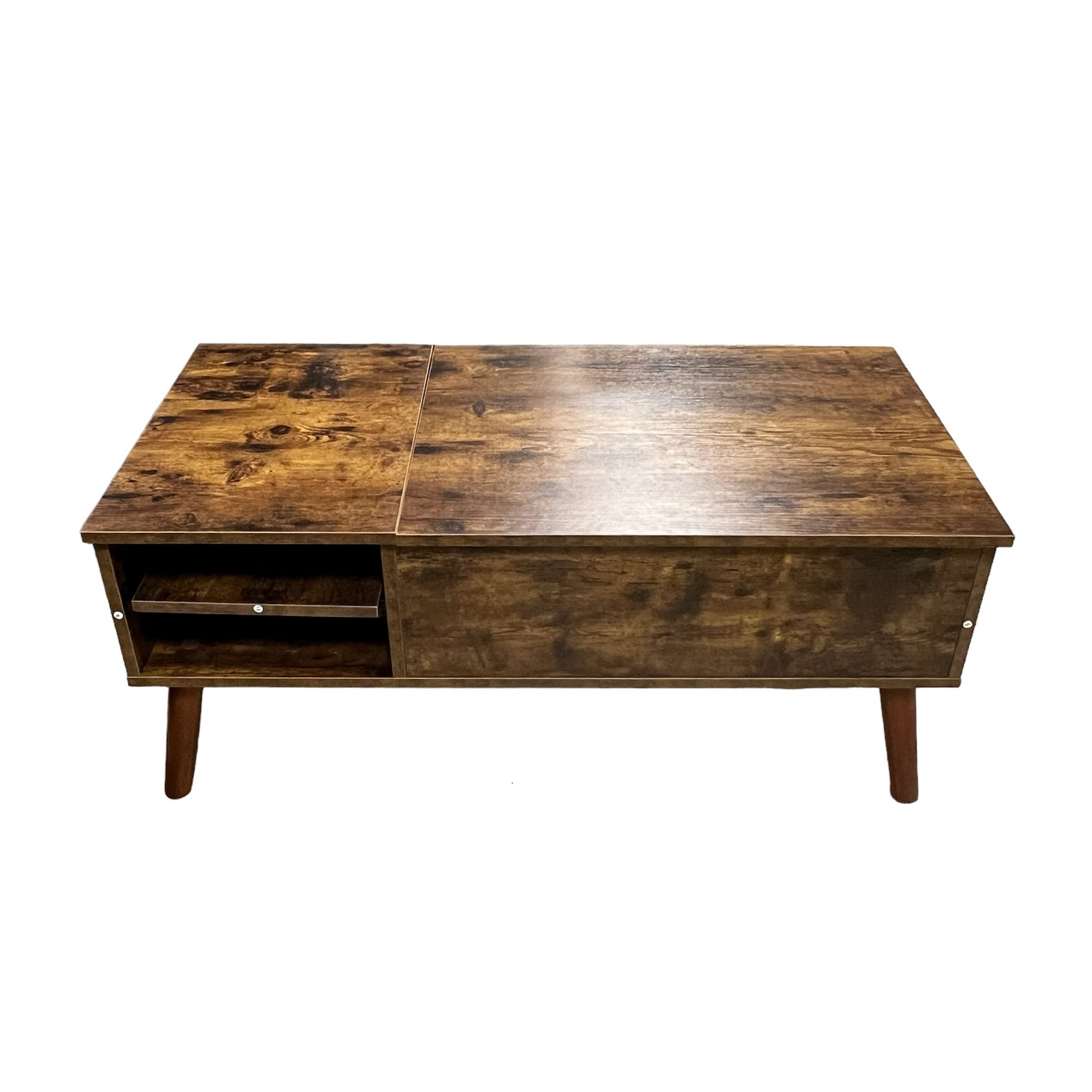 George Oliver Table basse, table basse à plateau relevable 100 x 50 cm ...