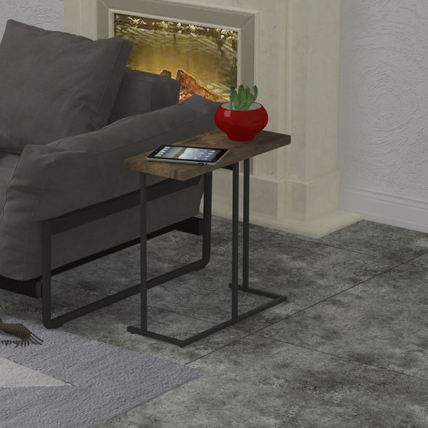 17 Stories Koreon Iron C Table End Table Set & Reviews | Wayfair
