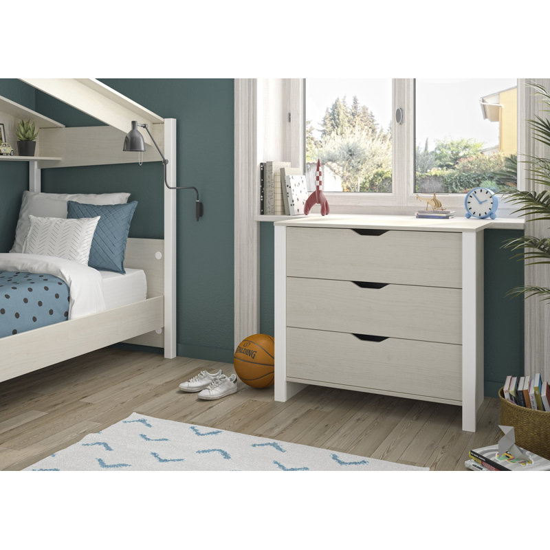 Isabelle & Max Burtrum 3-Drawer Dresser | Wayfair.co.uk