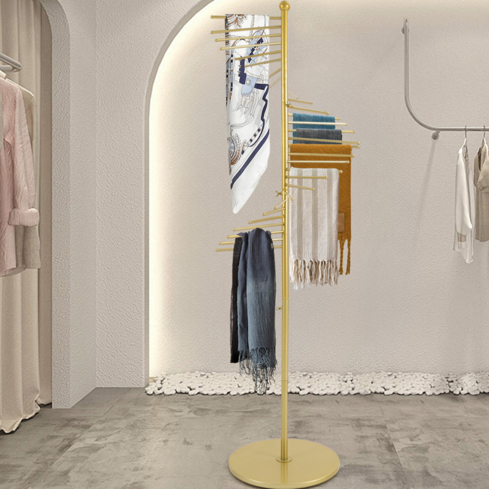 Mercer41 Alfonzo 16.53'' Iron Clothing Rack | Wayfair