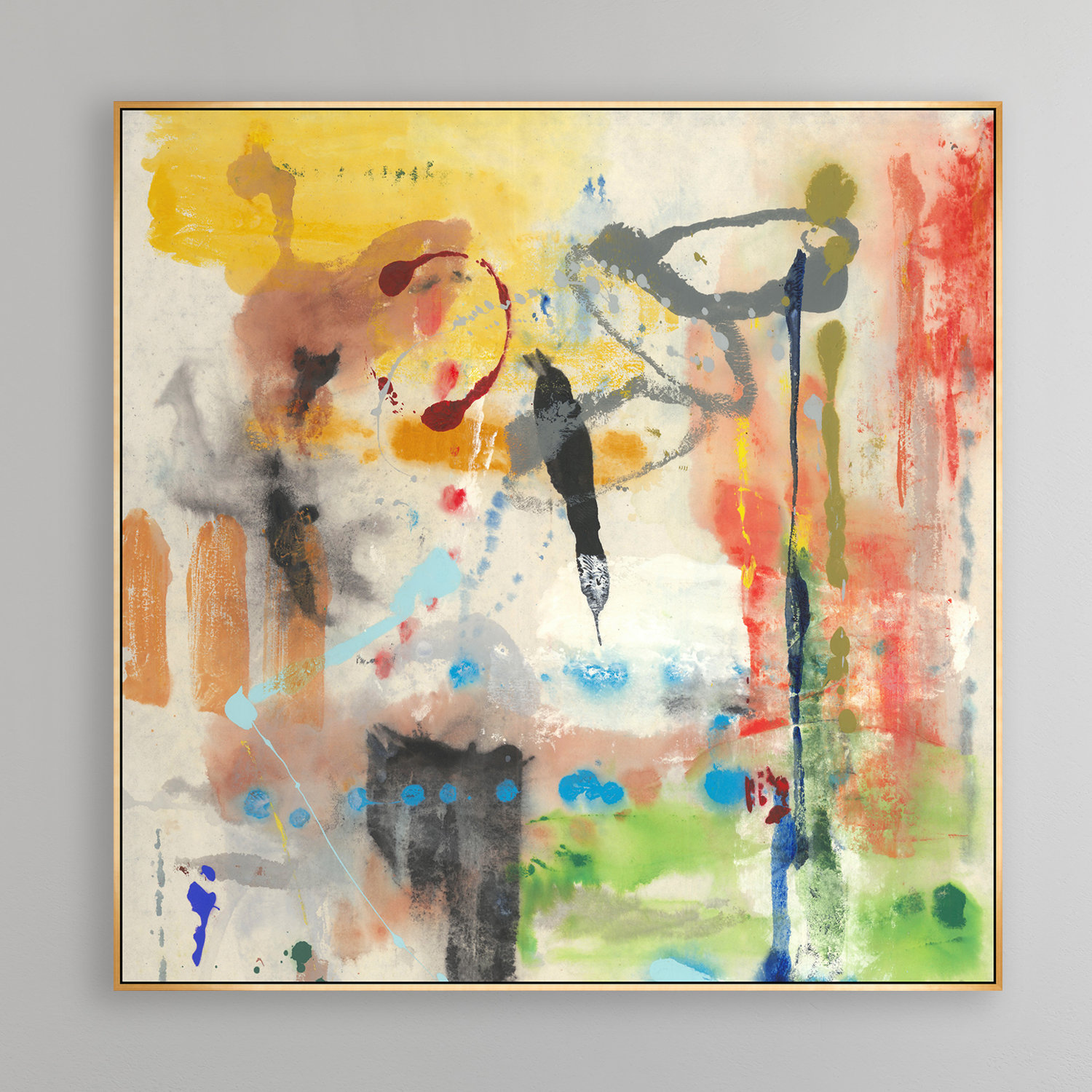 Chelsea Art Studio Dream Candy V by Jean Kenna - Painting on Canvas ...