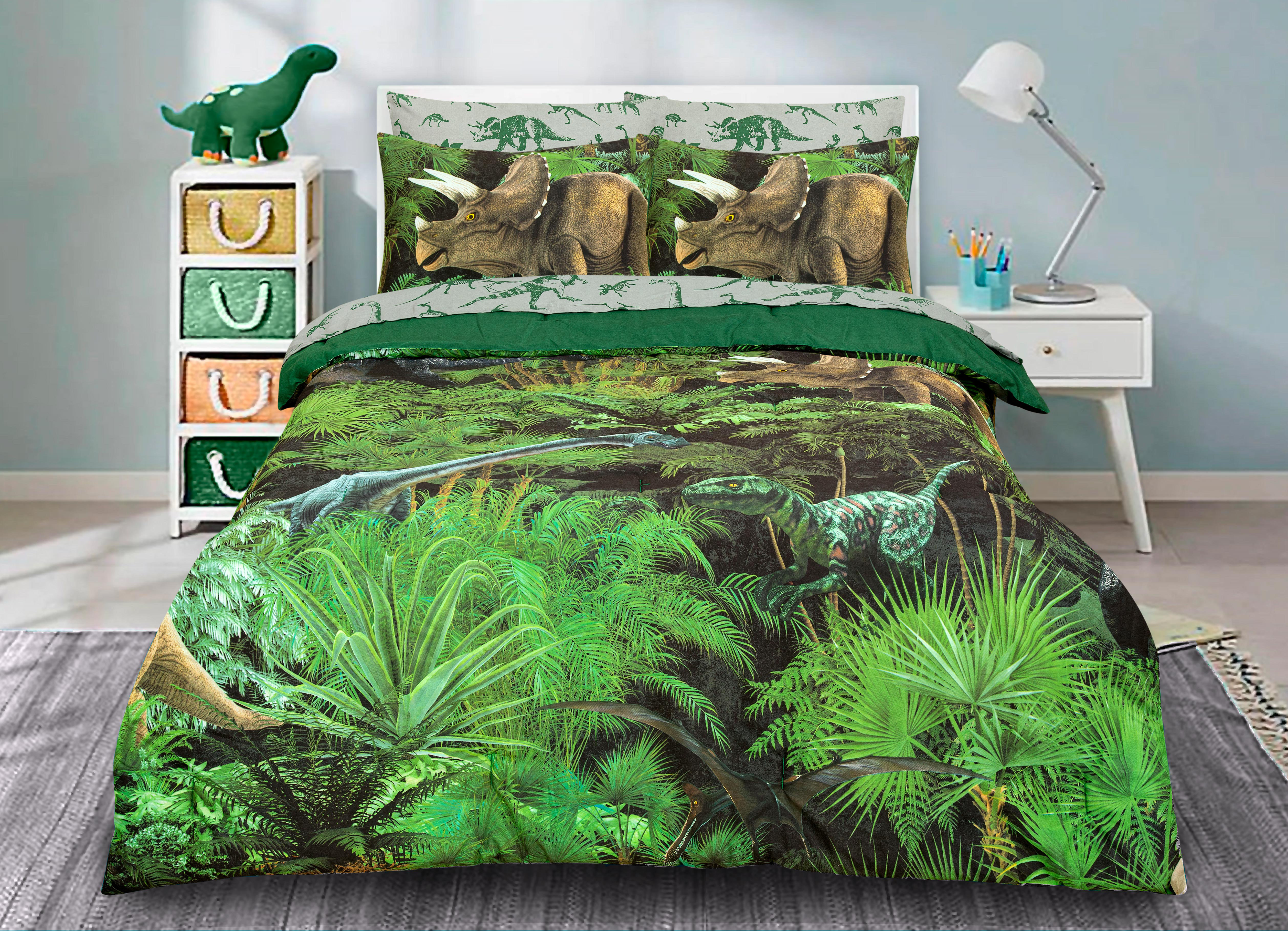 Royale Linens Microfiber Reversible 4 Piece Comforter Set - Wayfair Canada
