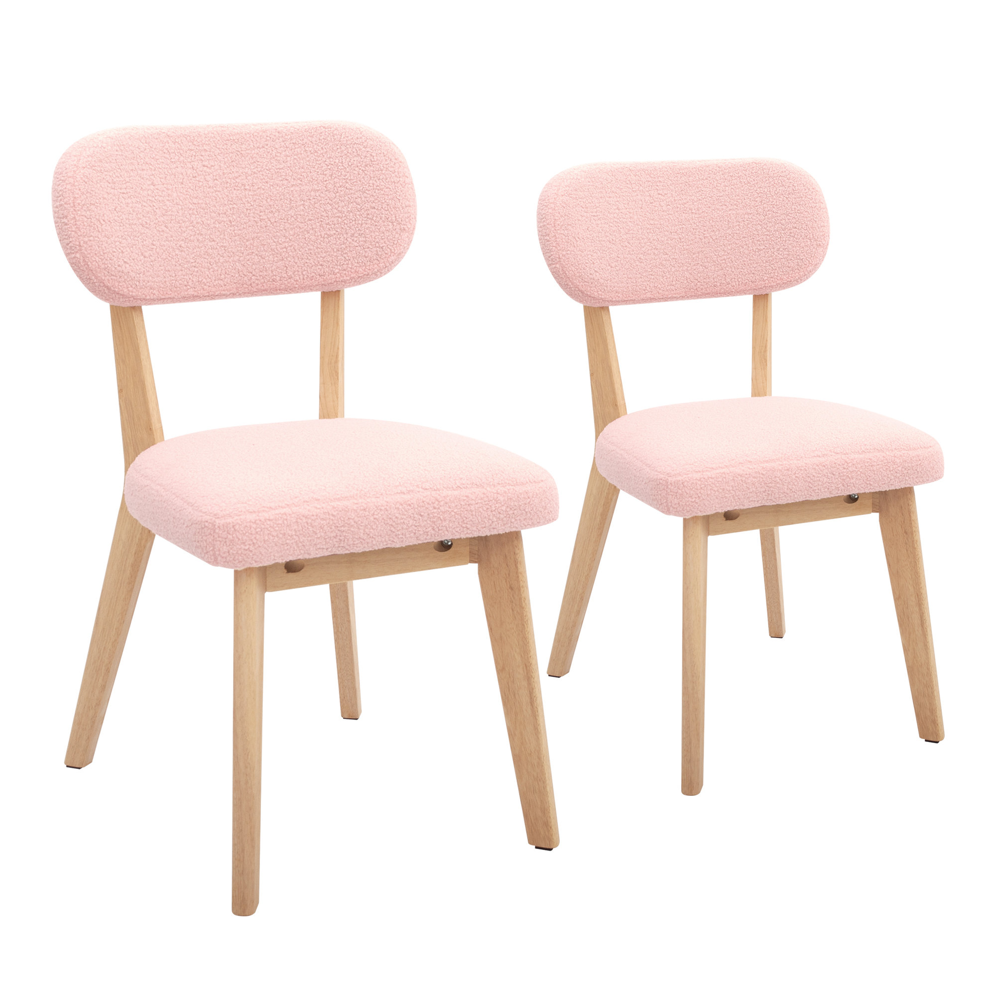 George Oliver Joeline Tufted Fleece Side Chair & Reviews | Wayfair