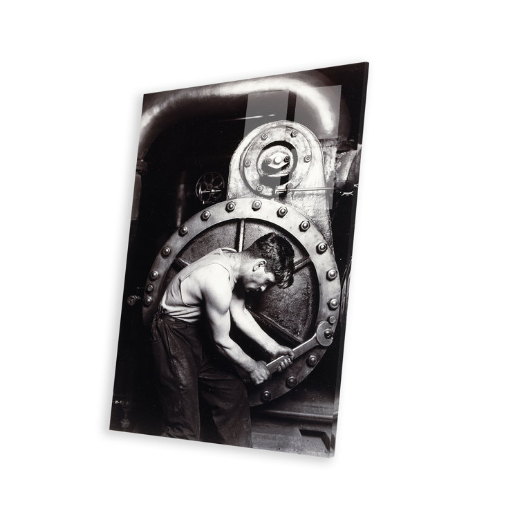Williston Forge Powerhouse Mechanic, C.1924 On Plastic / Acrylic by ...