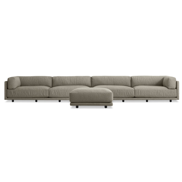 Blu Dot Sunday Backless L Sectional Sofa | Wayfair