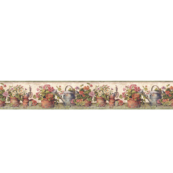 August Grove® Bobetta Floral Border | Wayfair