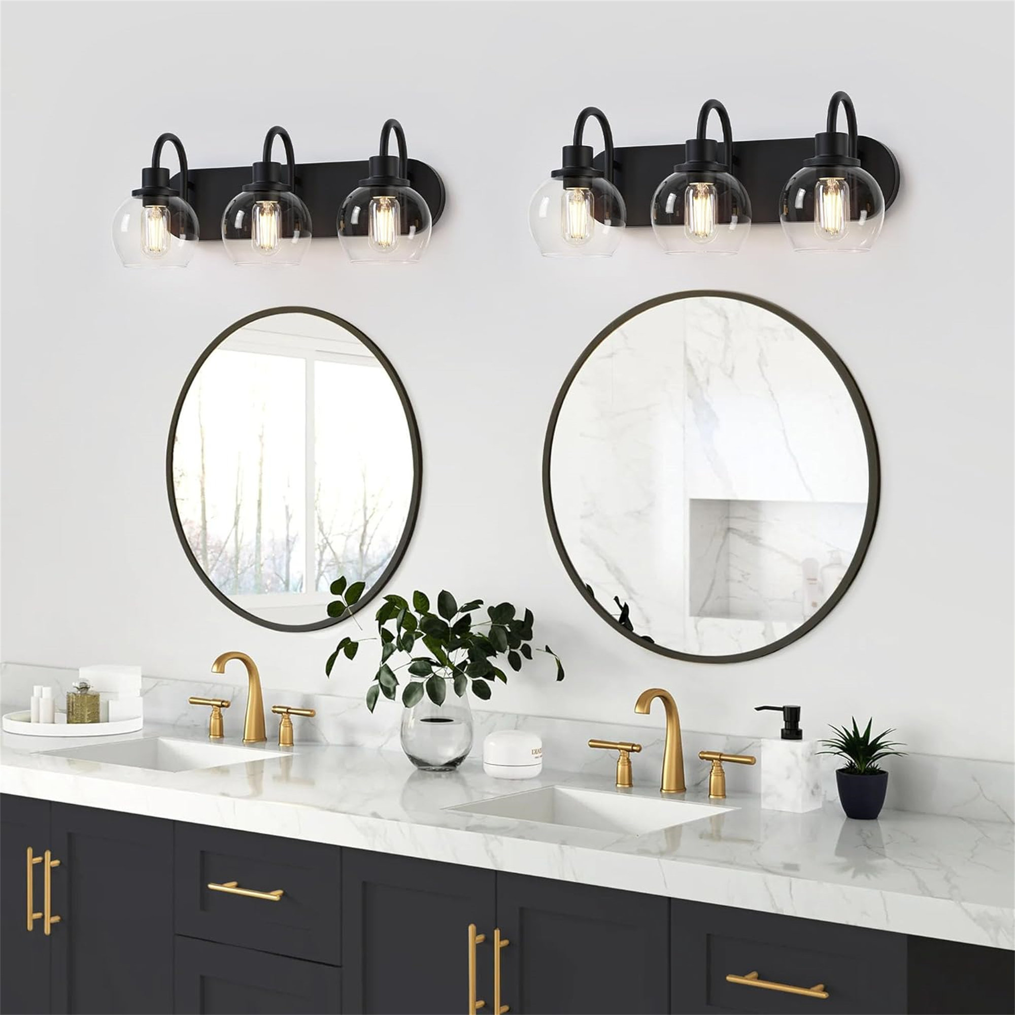Pynsseu Dimmable Vanity Light - Wayfair Canada