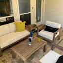 AllModern Francesco Outdoor 2 Piece Sofa Seating Group with Cushions ...