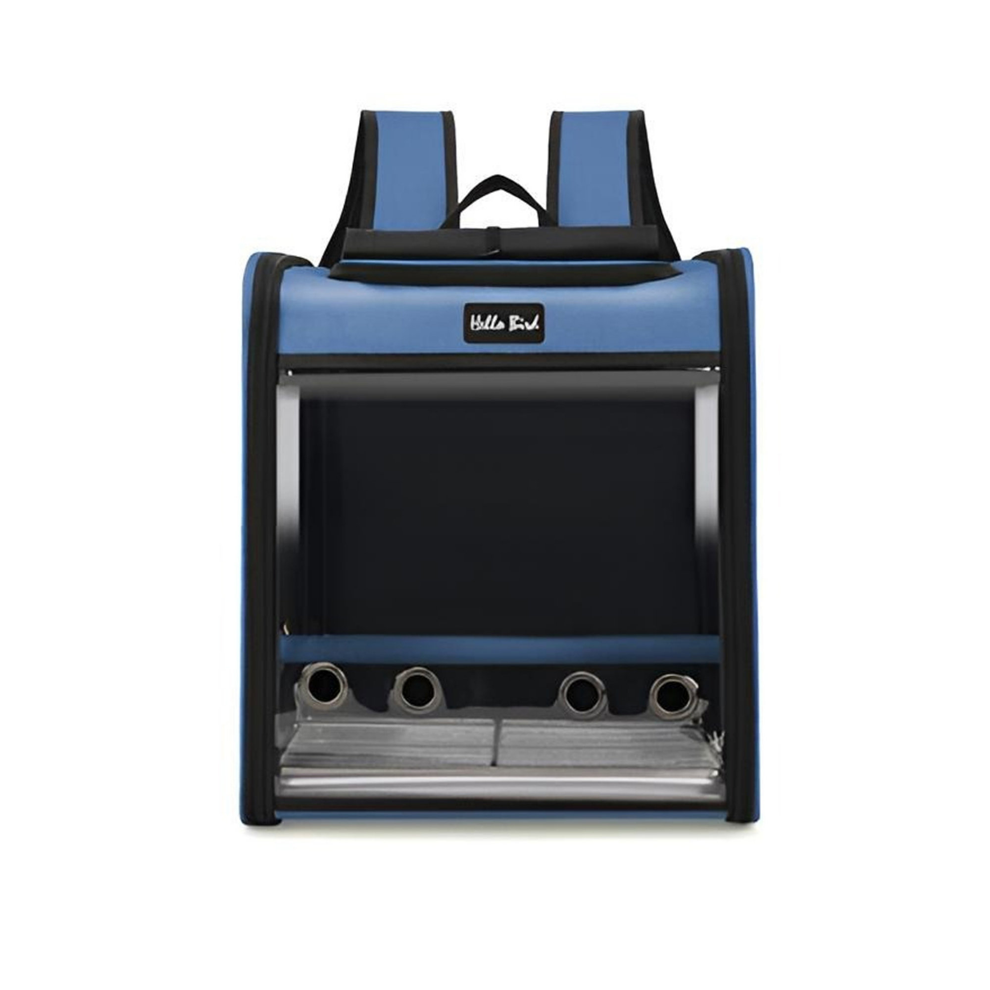 Latitude Run® Fashionable Transparent Visual Parrot Outward Backpack ...