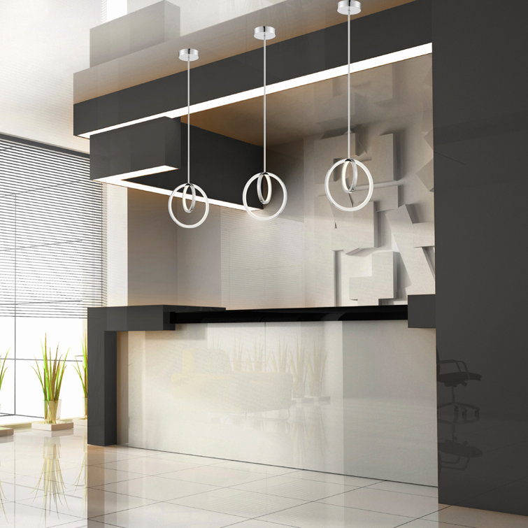 Corrigan Studio® Saleigh 2 - Light Unique / Statement Globe LED Pendant ...