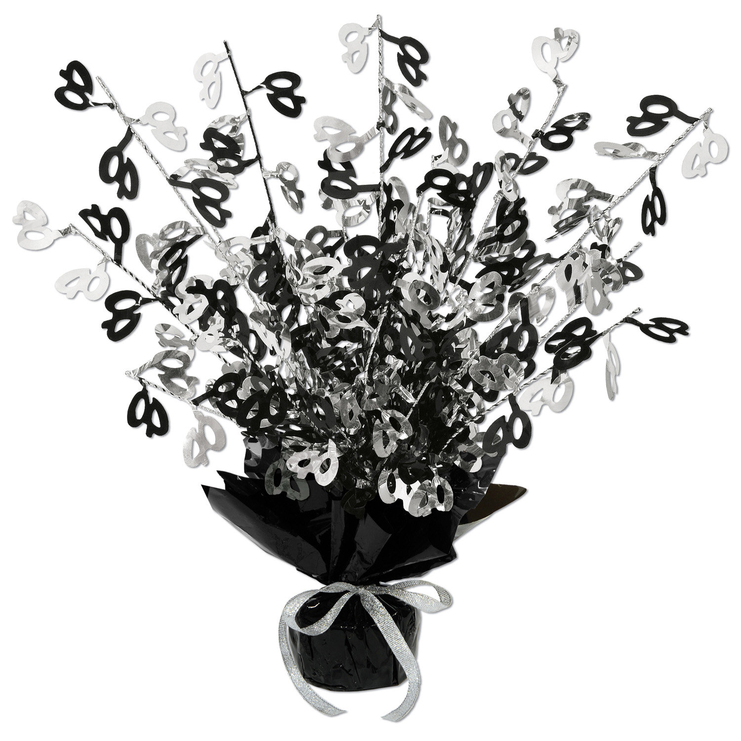 House of Hampton® "40" Gleam 'N Burst Centerpiece | Wayfair