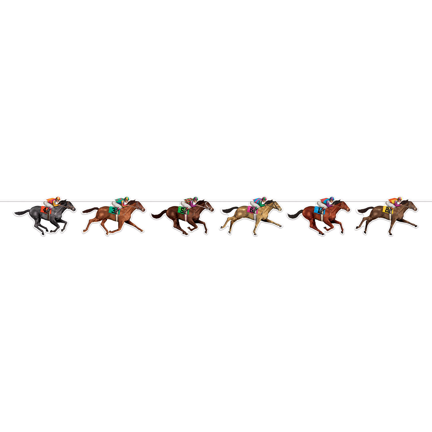 Beistle Horse Racing Streamer - Pack of 12 | Wayfair