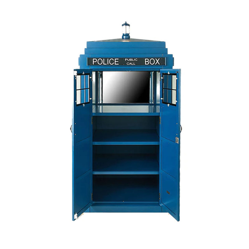 Trent Austin Design® Valadez Police Telephone Booth Bar Cabinet By RAM ...