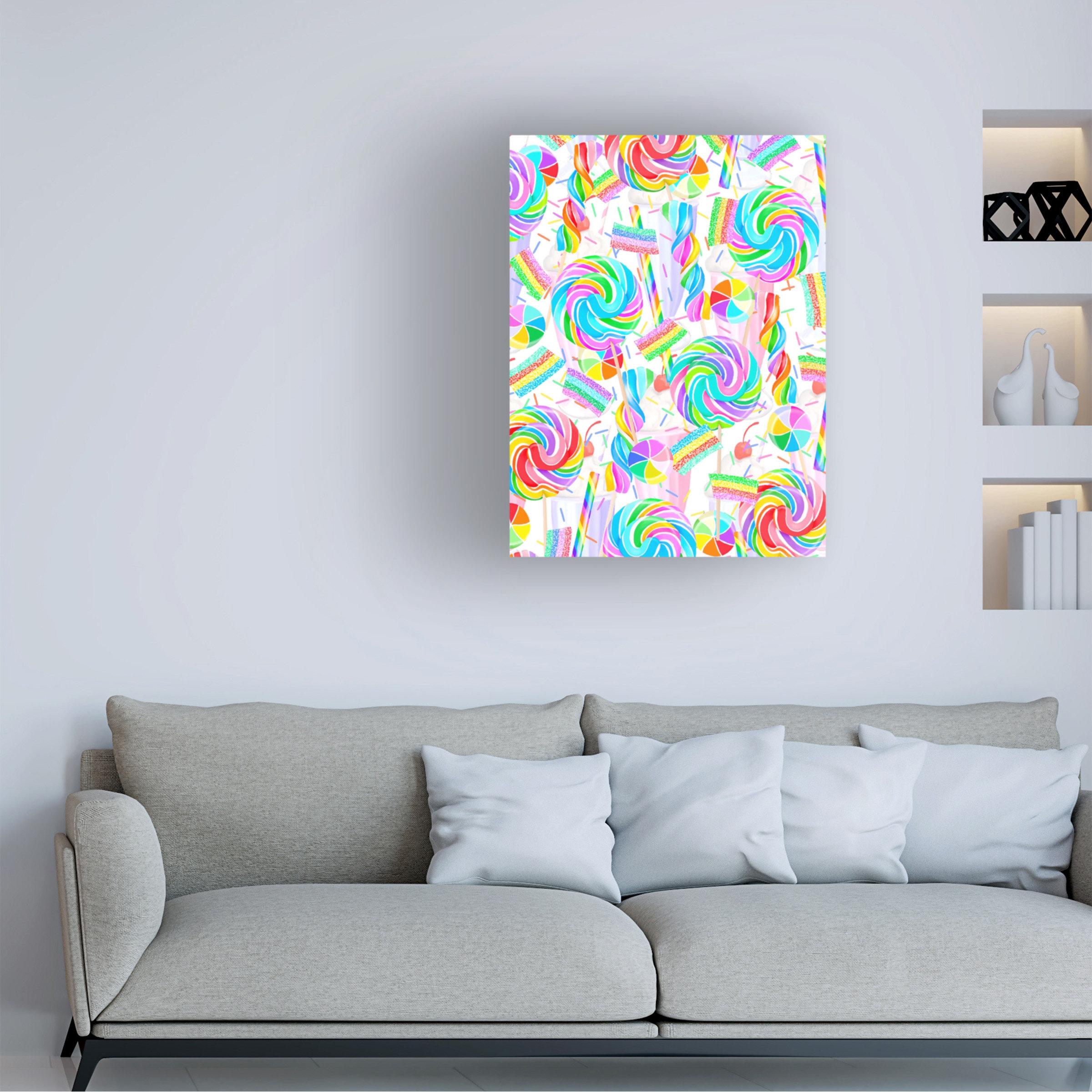 Winston Porter Jess Stempel Candy Mix Canvas Art | Wayfair