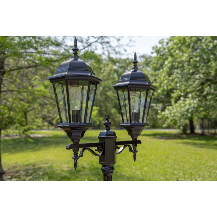 Alcott Hill® Balfour Falls Transparent Lamp Post (Full) & Reviews | Wayfair