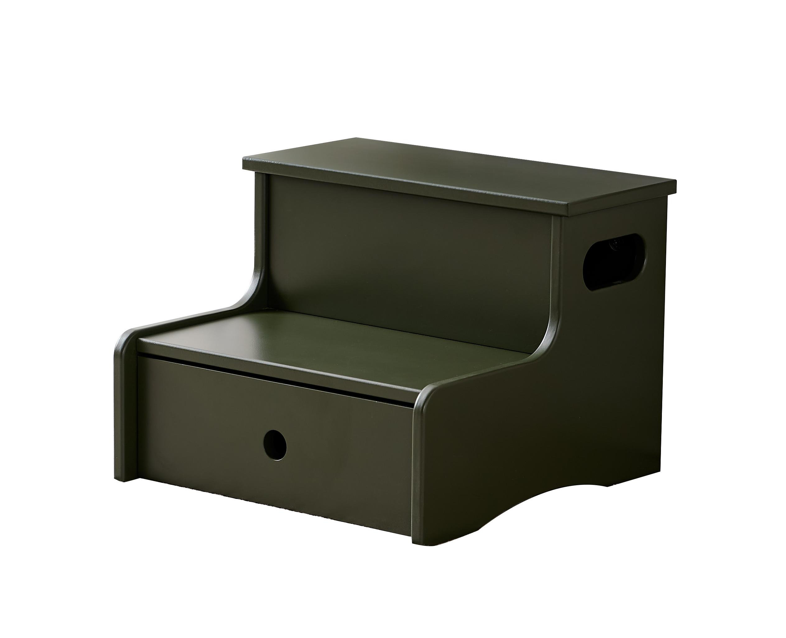 Ebern Designs Lylia Step Stool with Storage – Lightweight & Colourful ...